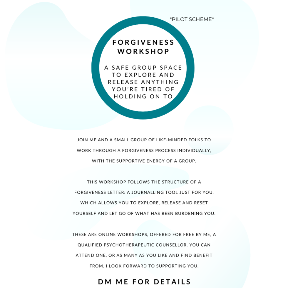 Forgiveness Workshops - Emma Brooke Gilding